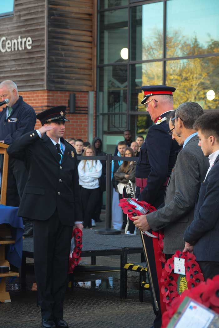 Public Services Staff and Students Mark Remembrance with College-Wide Ceremony | Loughborough ...