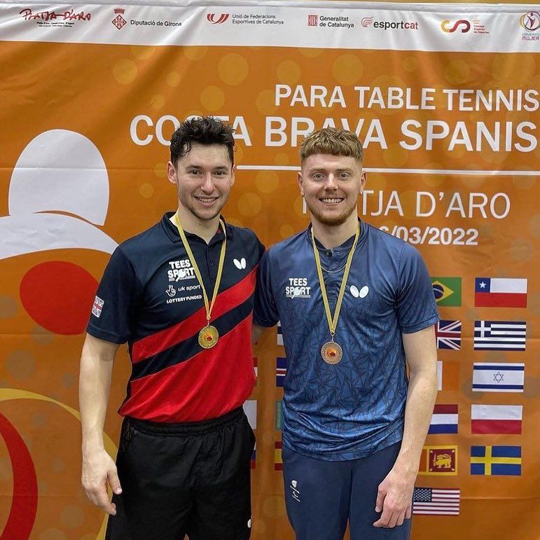Former learner wins para table tennis open in Spain | Loughborough College