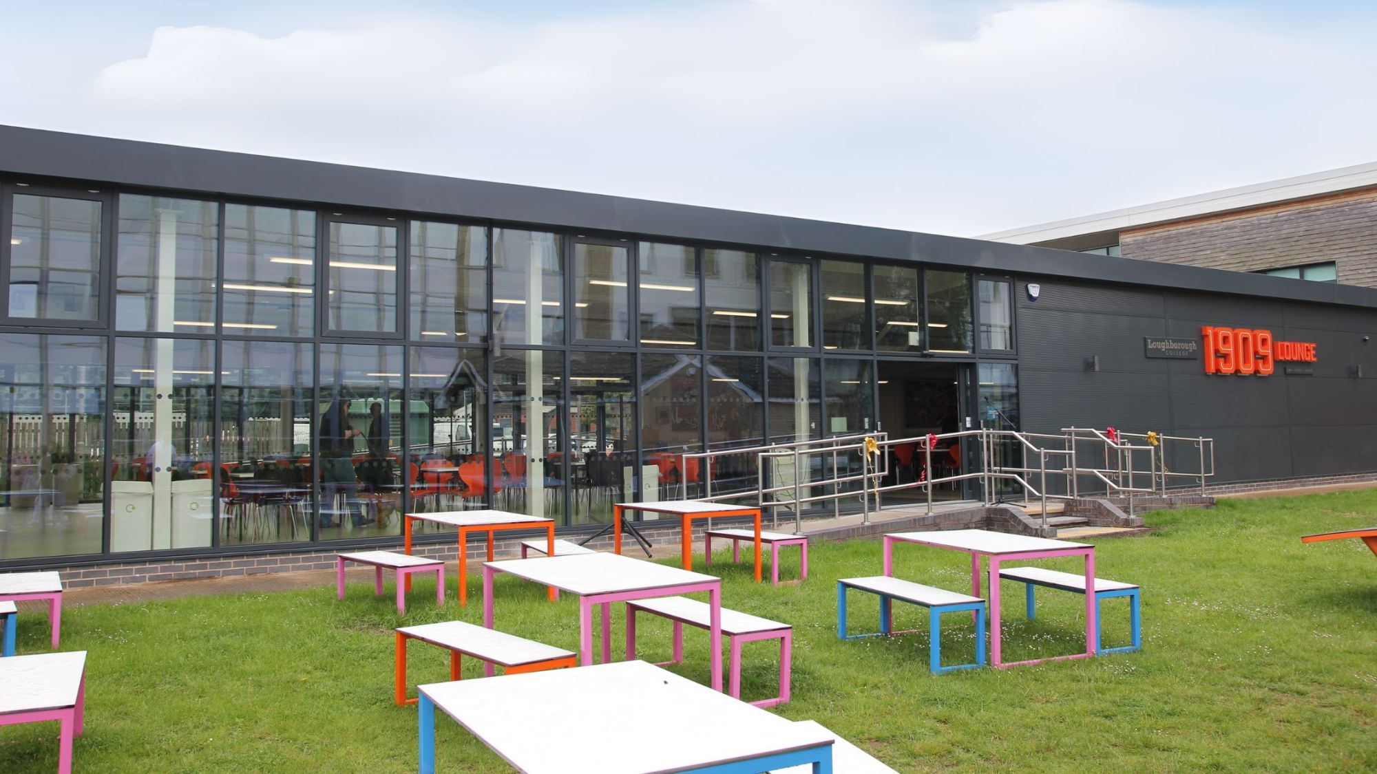 Staff and Students Celebrate New Social Space Opening | Loughborough ...