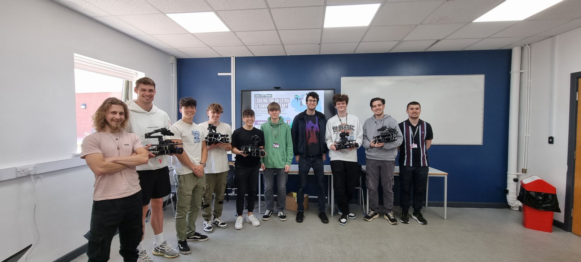 Engineering Students Amaze with Fully Functional Robot | Loughborough ...