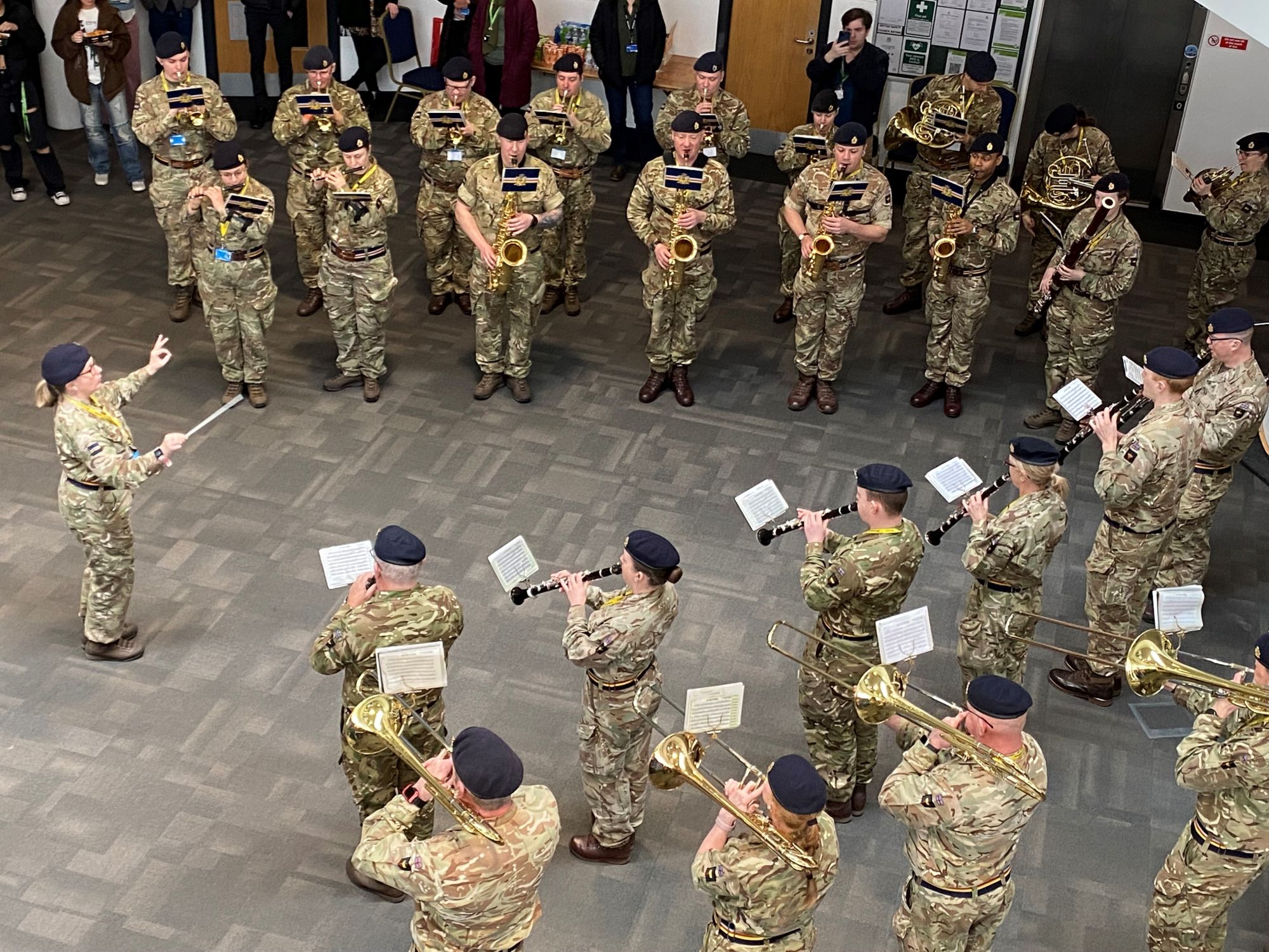 British Army Band Colchester Delights College with Exclusive ...