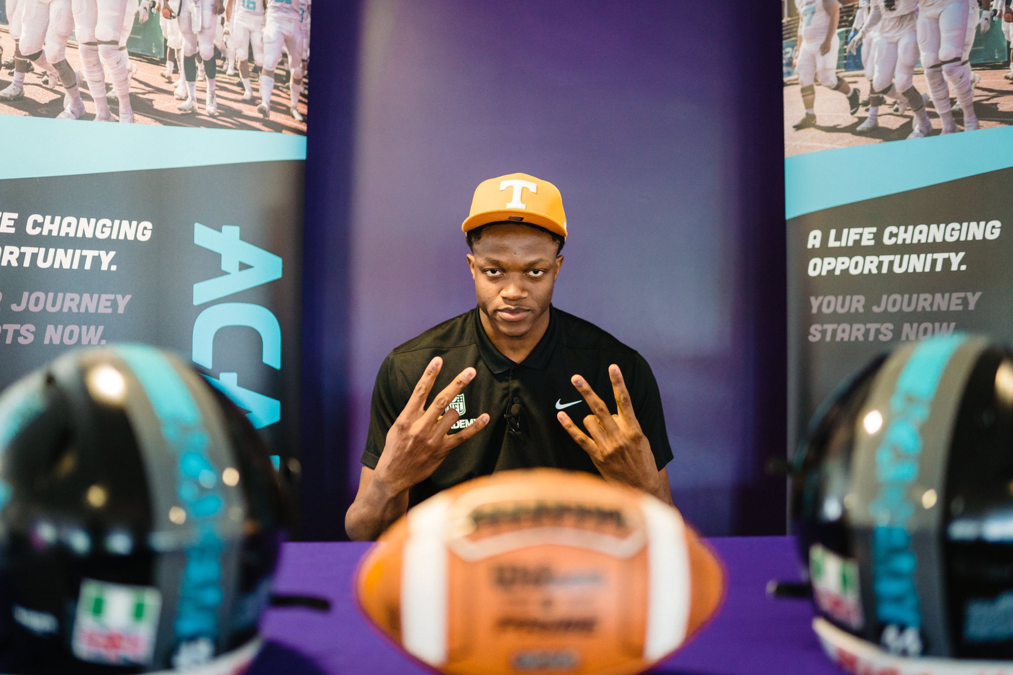 Record-Breaking NFL Academy Superstar Commits to University of ...